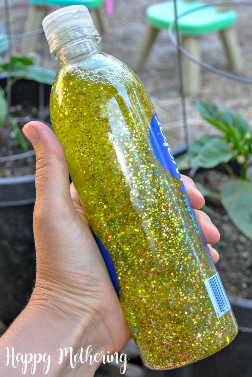 Time Out Bottle: Add Sparkle to Meditation - Happy Mothering
