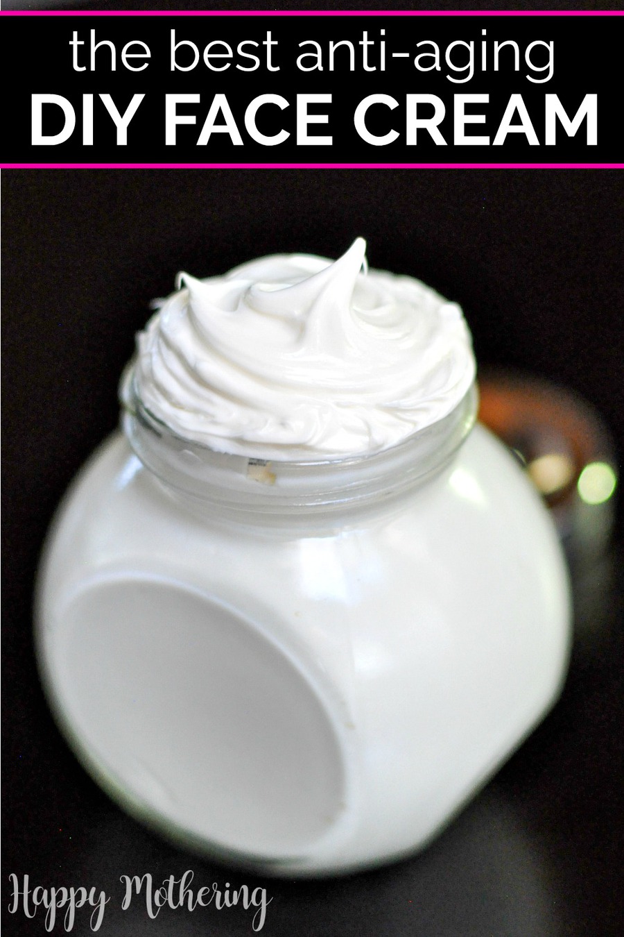 DIY Whipped Face Cream - Happy Mothering