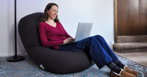 Moon Pod Review: Better Than a Beanbag Chair? - Happy Mothering
